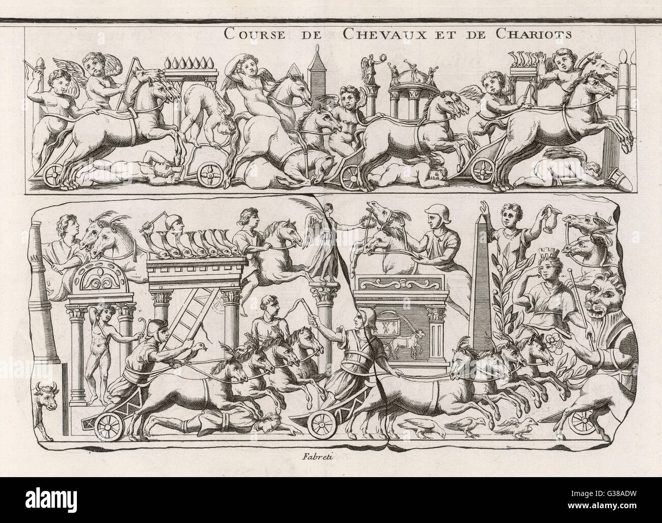 Chariot depiction hi-res stock photography and images - Alamy