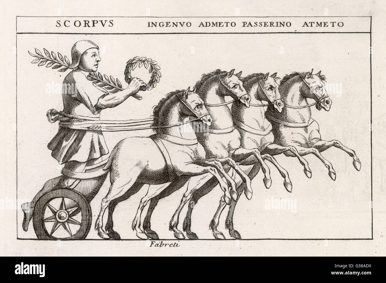 Chariot Race Winner Stock Photo - Alamy