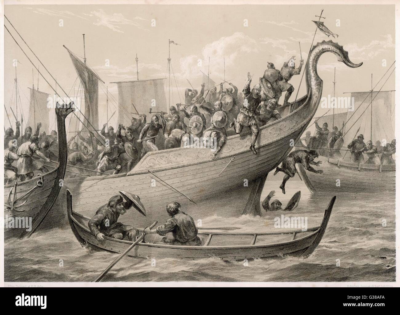 Battle of Svolder - Norway Stock Photo - Alamy