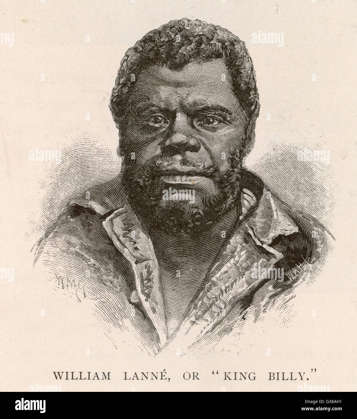 William Lanne of Tasmania Stock Photo - Alamy