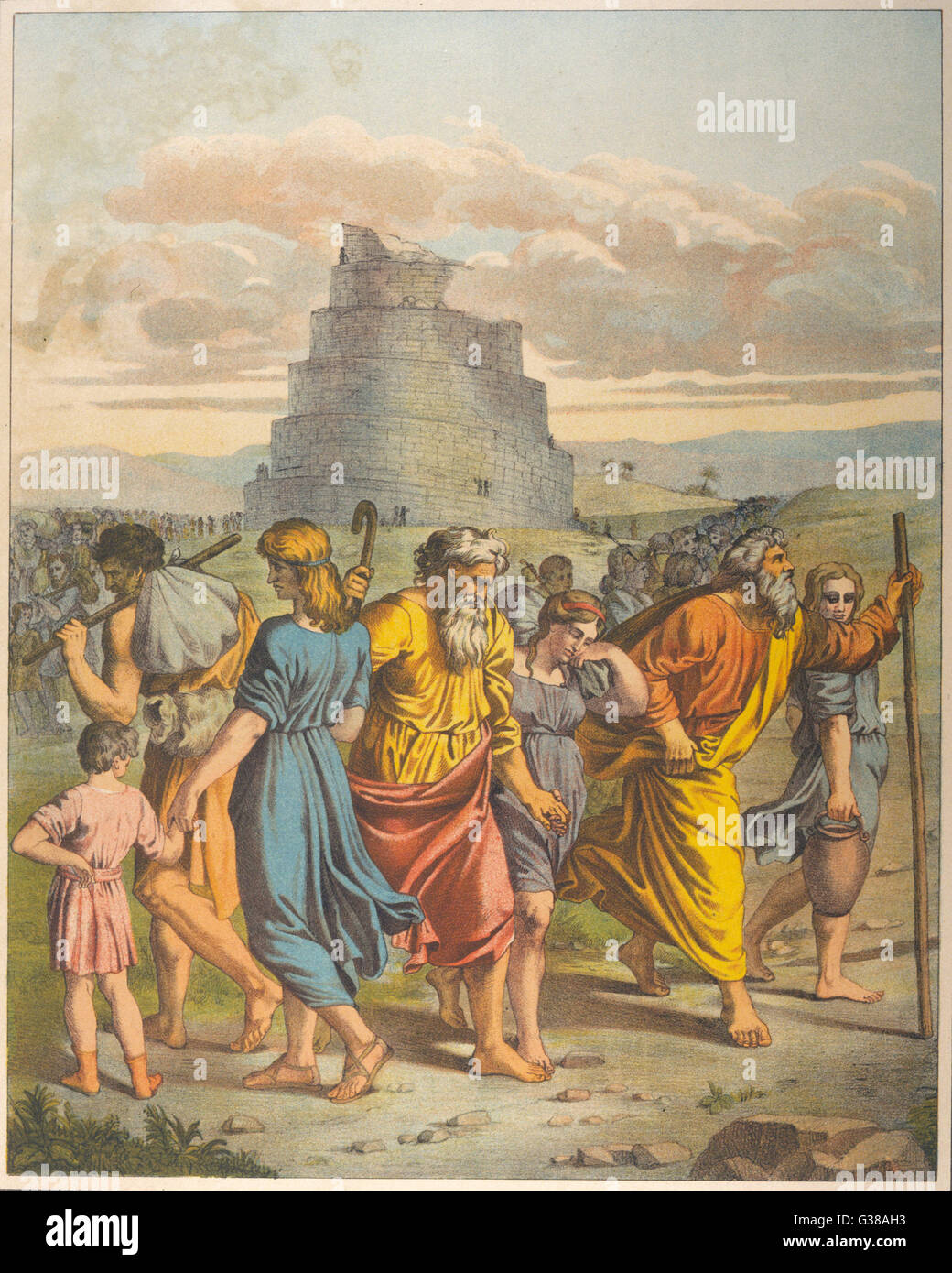 Tower of babel hi-res stock photography and images - Alamy