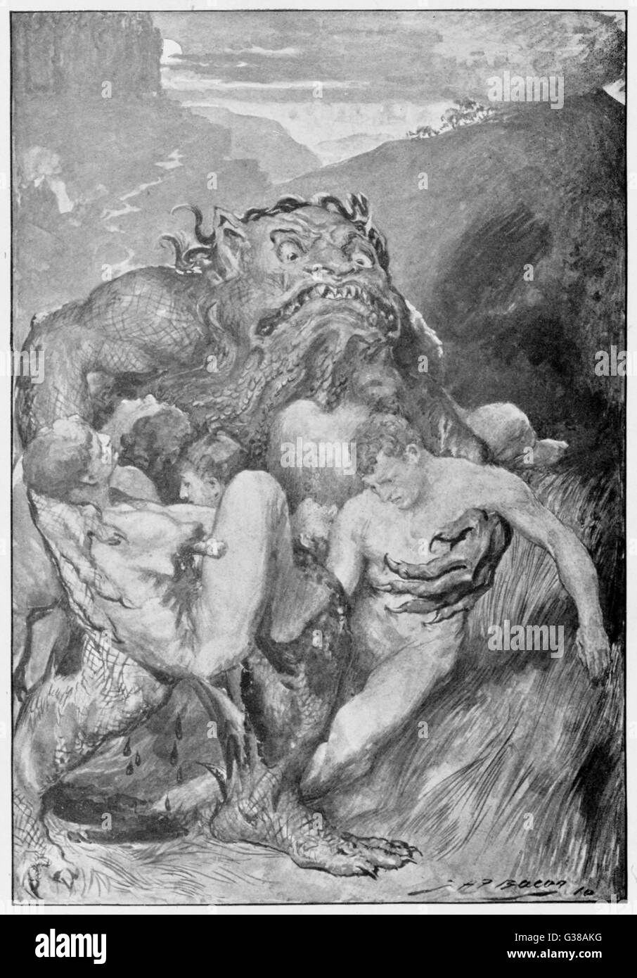 Beowulf grendel hi-res stock photography and images - Alamy