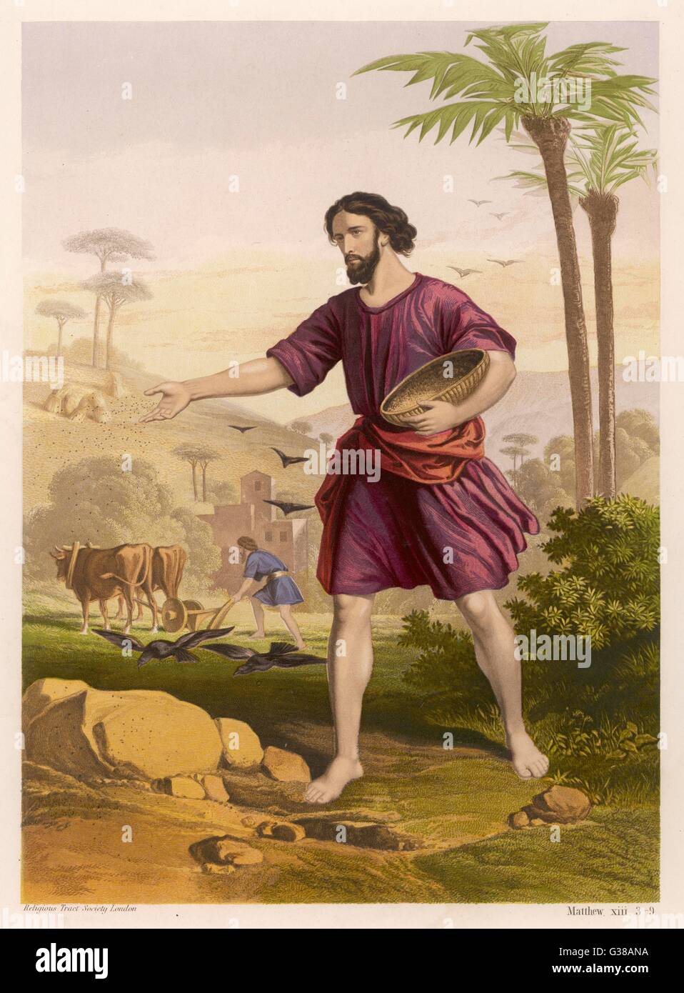 Jesus and the sower hi-res stock photography and images - Alamy