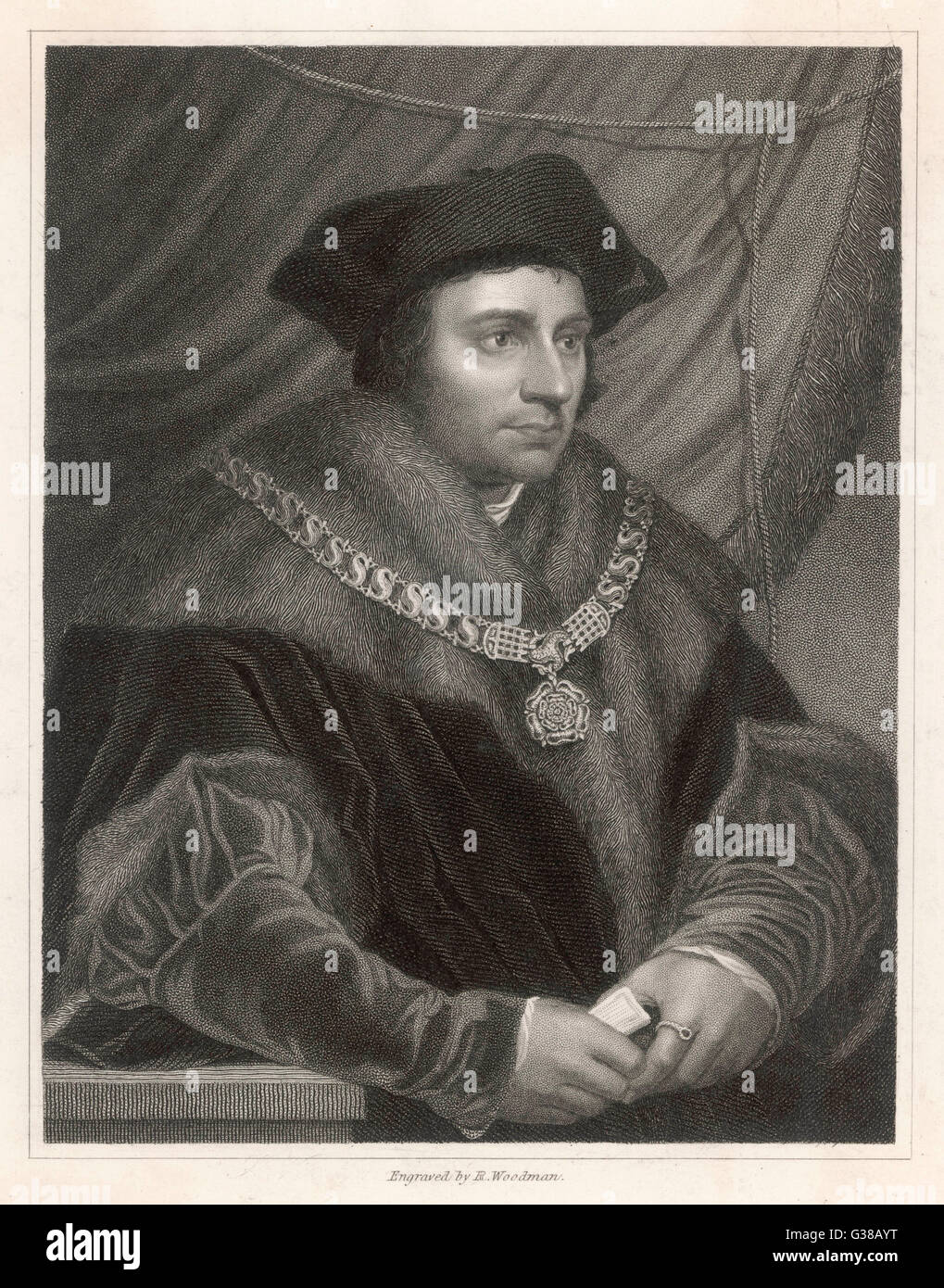 Thomas More 1478 1535 English Statesman High Resolution Stock ...