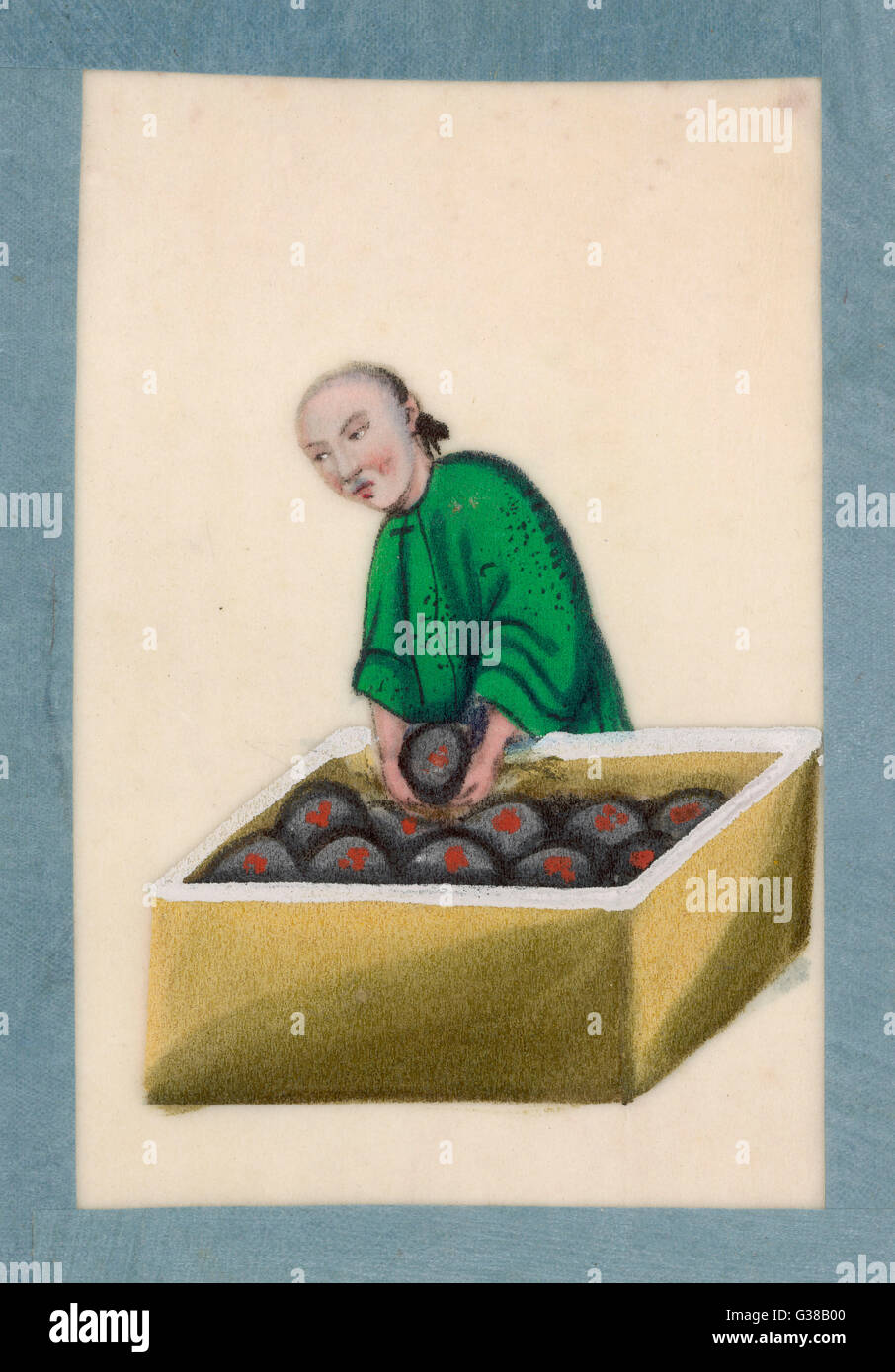 CHINESE OPIUM DEALER Stock Photo - Alamy