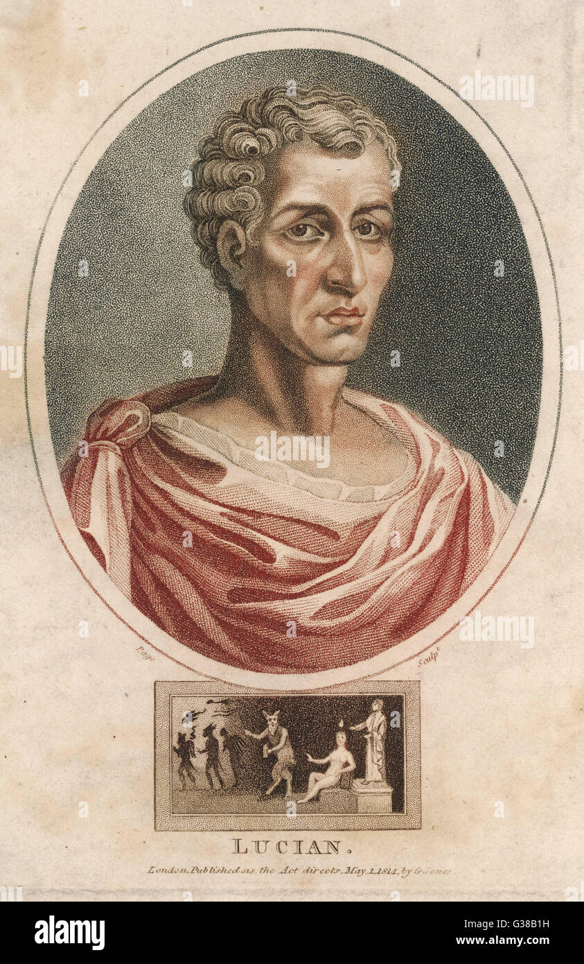 Greek writer lucian hi-res stock photography and images - Alamy