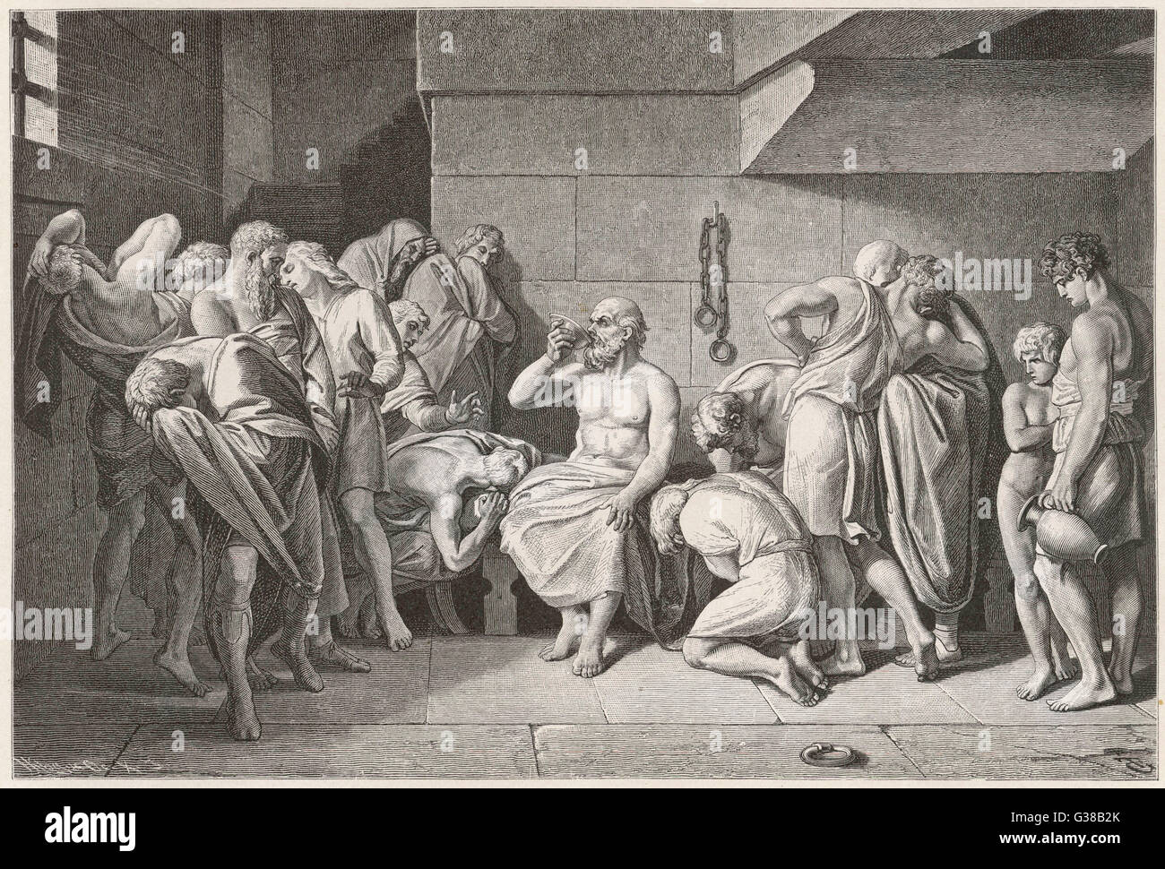 Death socrates hemlock hi-res stock photography and images - Alamy