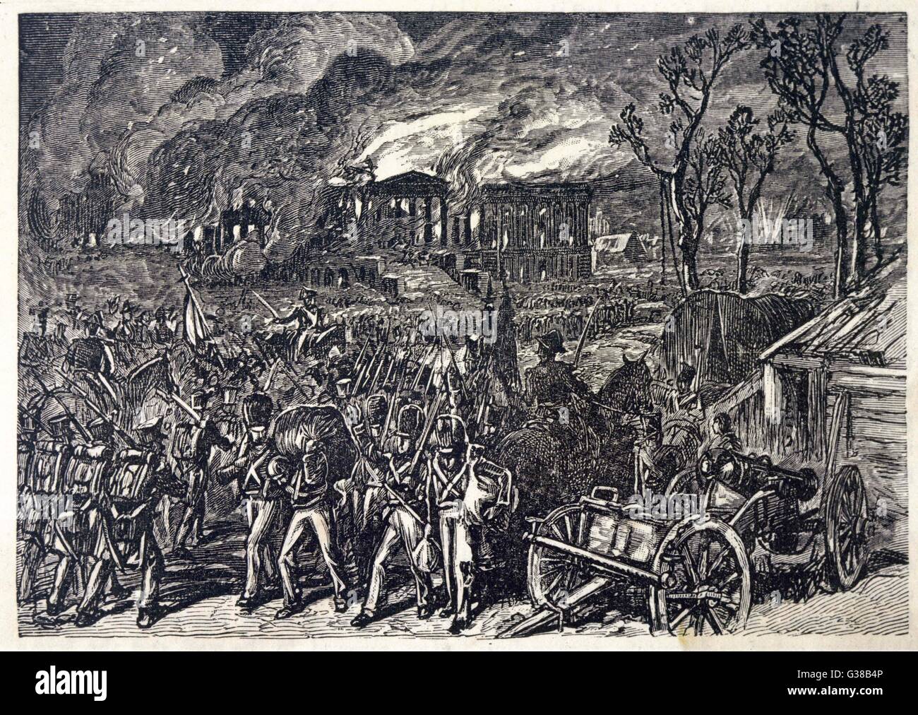 Usa 1814 washington hi-res stock photography and images - Alamy