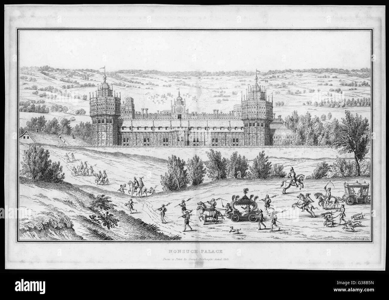Nonsuch palace hi-res stock photography and images - Alamy