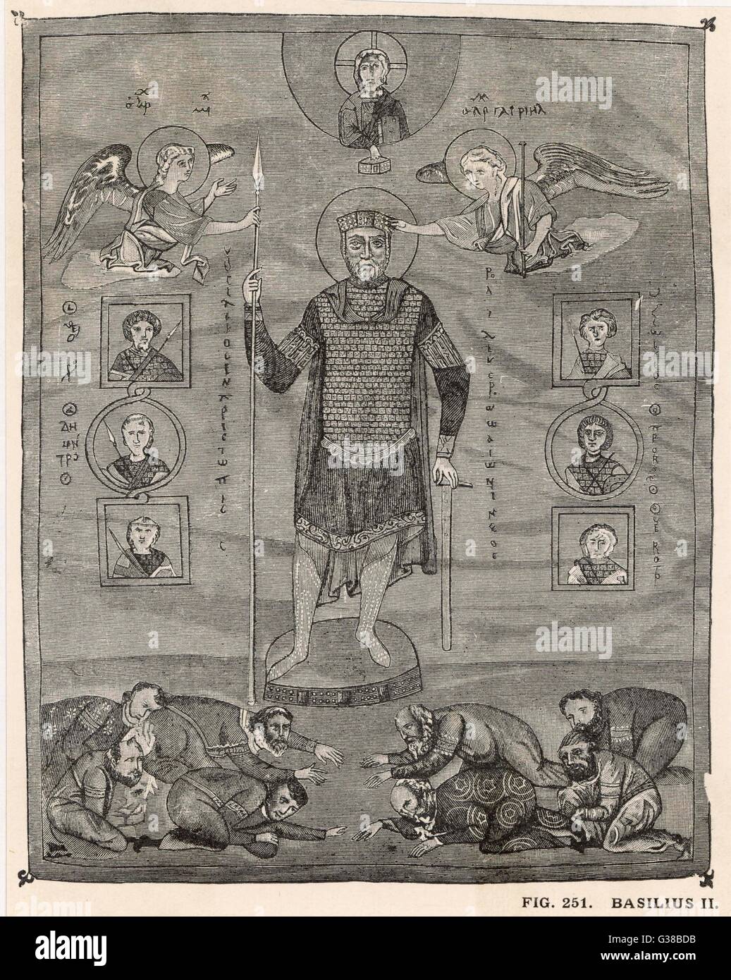 EMPEROR BASILIUS II Stock Photo - Alamy