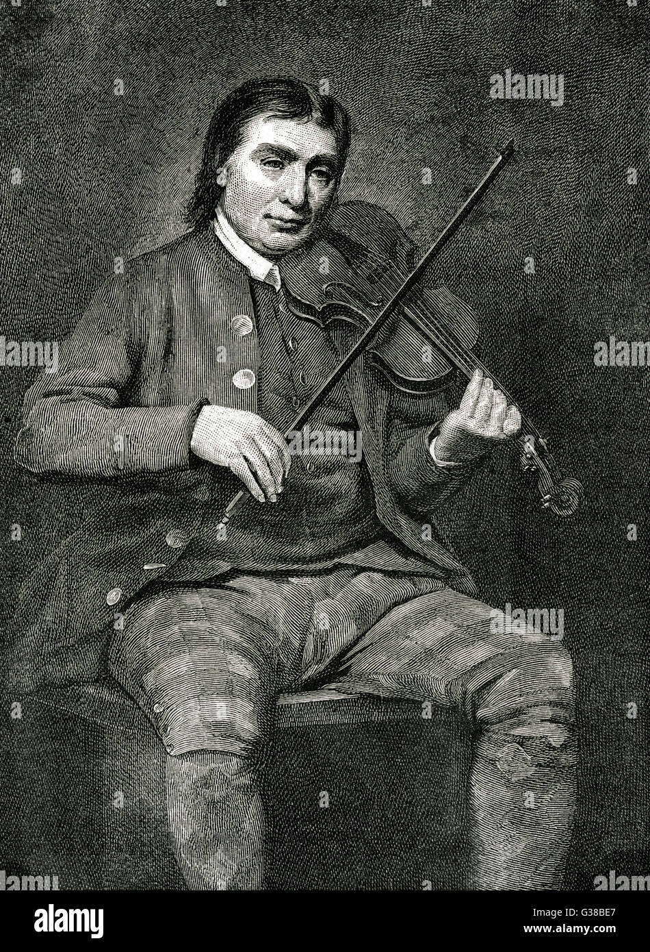 Fiddler and composer hi-res stock photography and images - Alamy