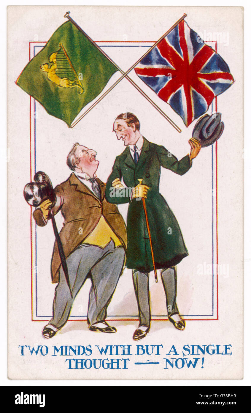 CARTOON OF LONDON TREATY Stock Photo - Alamy