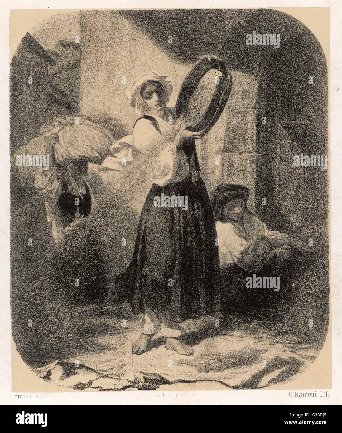 Winnowing hi-res stock photography and images - Alamy