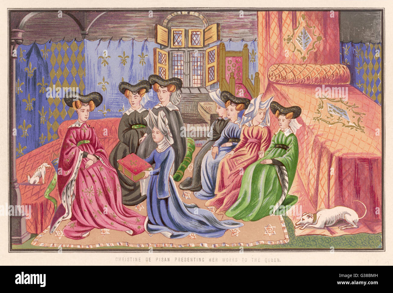 LADY IN A BOUDOIR Stock Photo - Alamy