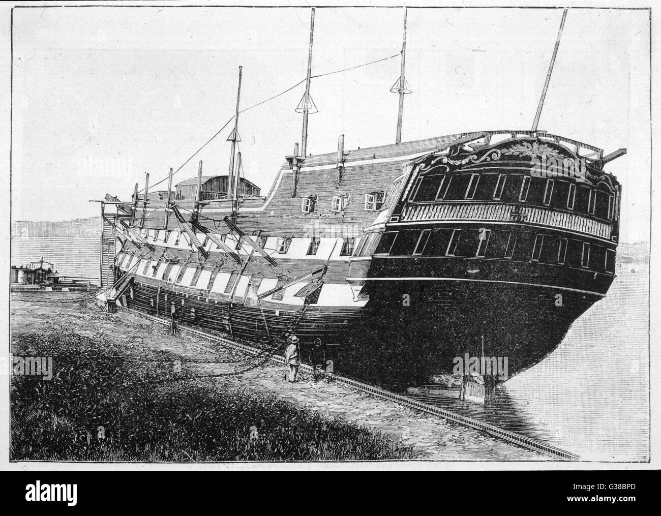 One of nelsons flagships date hi-res stock photography and images - Alamy