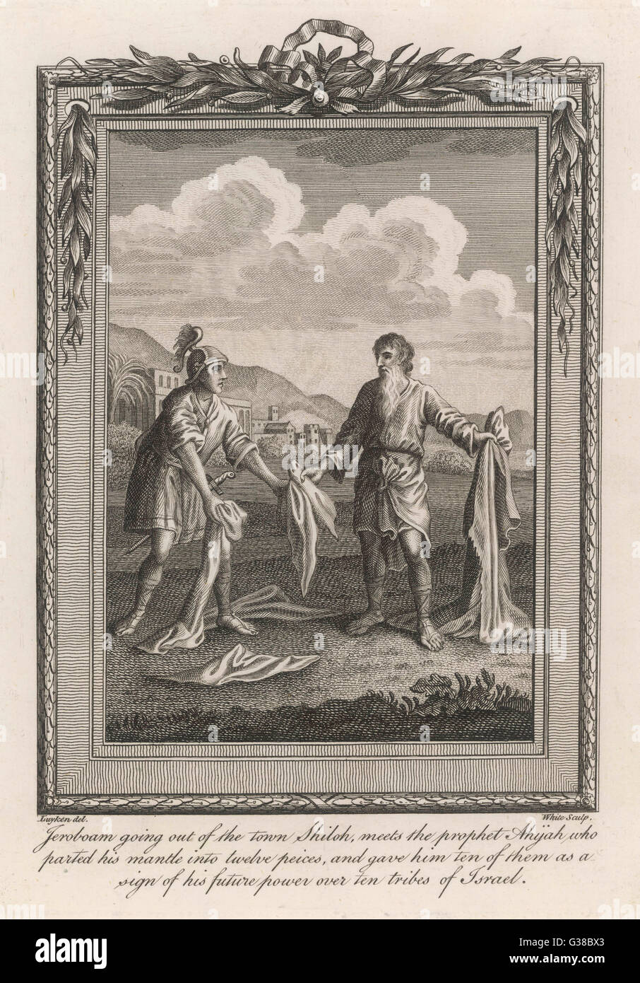 He meets the prophet ahijah hi-res stock photography and images - Alamy