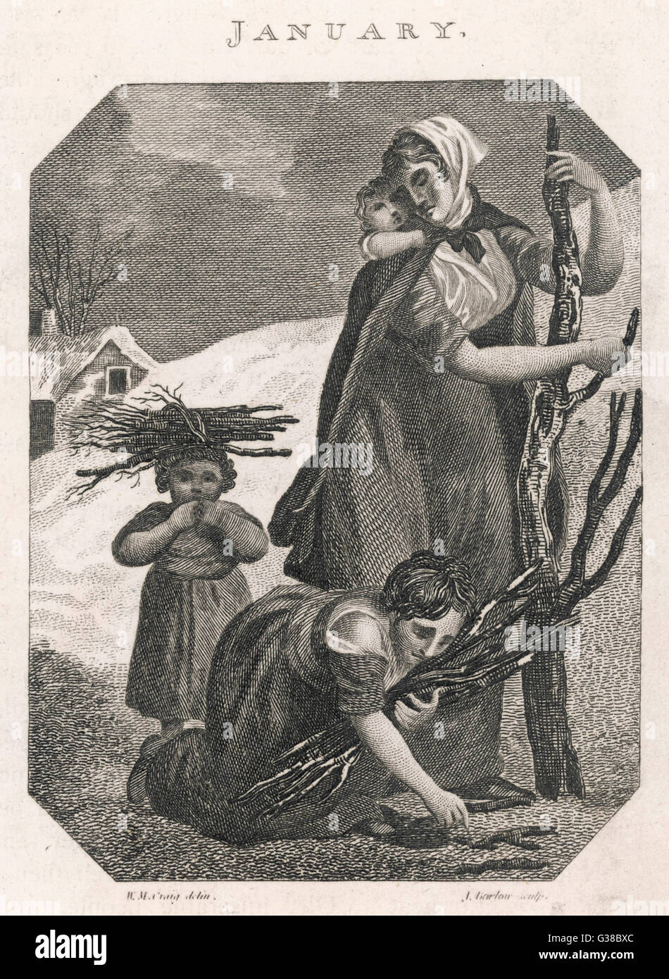 Firewood gathering hi-res stock photography and images - Alamy