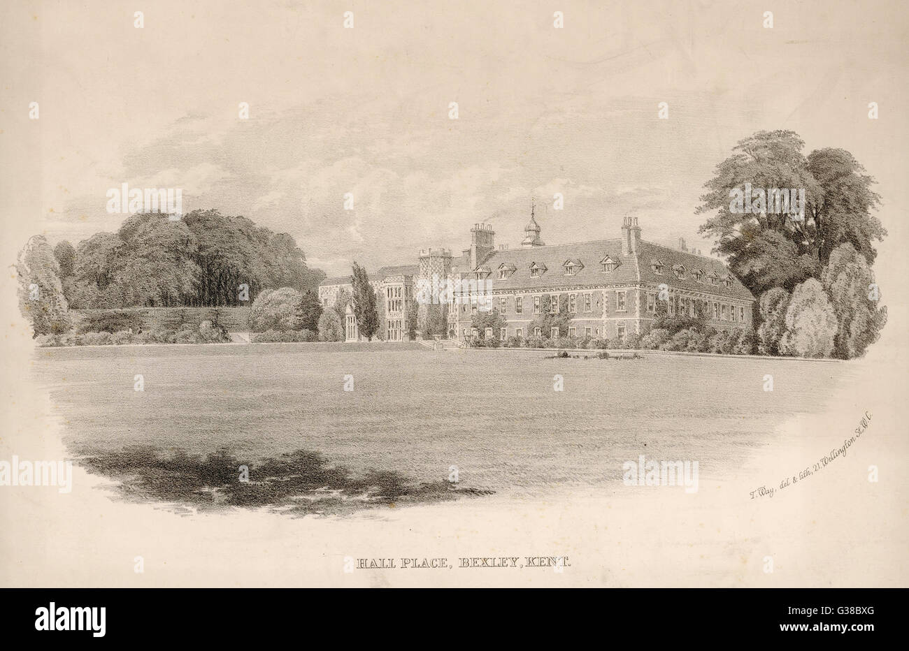 HALL PLACE, BEXLEY, KENT Stock Photo - Alamy