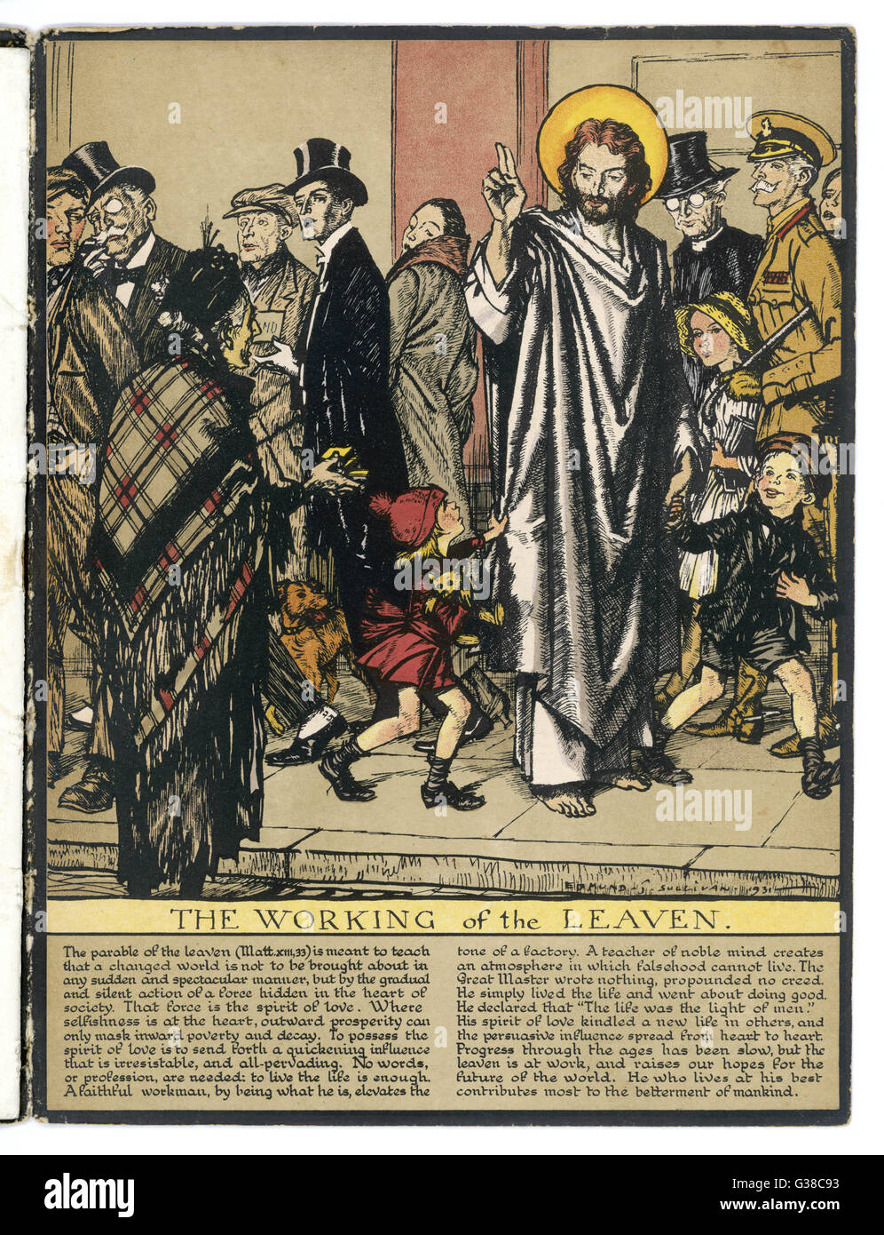 Jesus walks along london street hi-res stock photography and images - Alamy