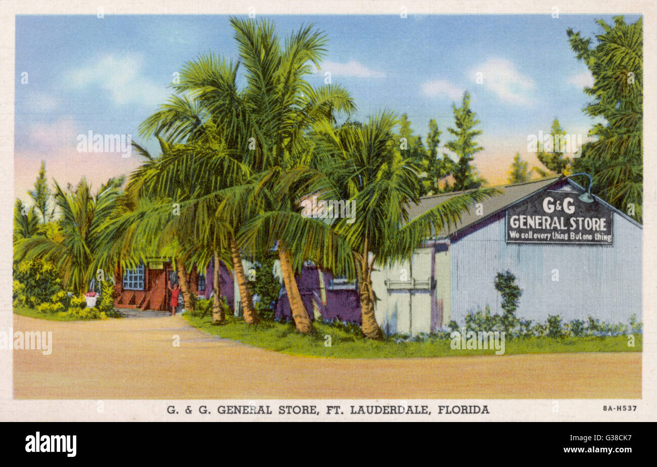FORT LAUDERDALE STORE Stock Photo - Alamy