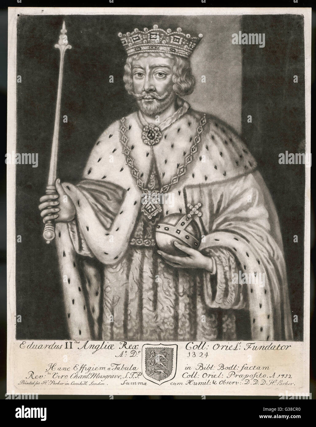 Edward ii king england 1307 hi-res stock photography and images - Alamy
