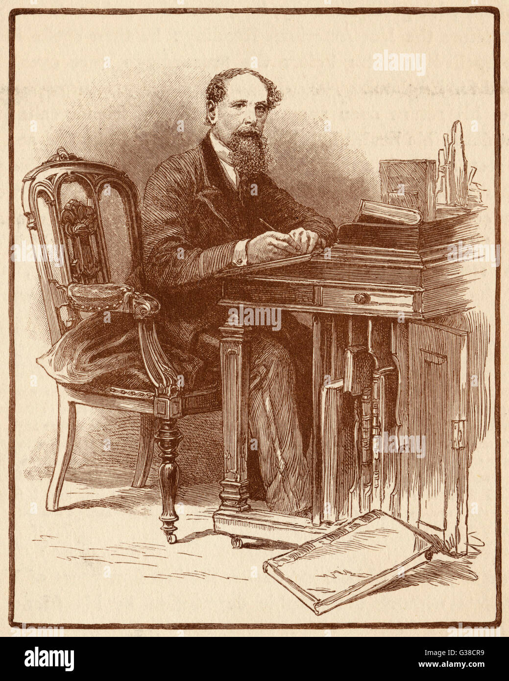 Dickens desk hi-res stock photography and images - Alamy