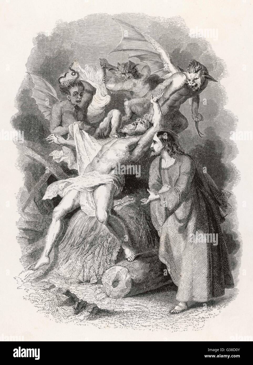 Jesus casts out the demons hi-res stock photography and images - Alamy