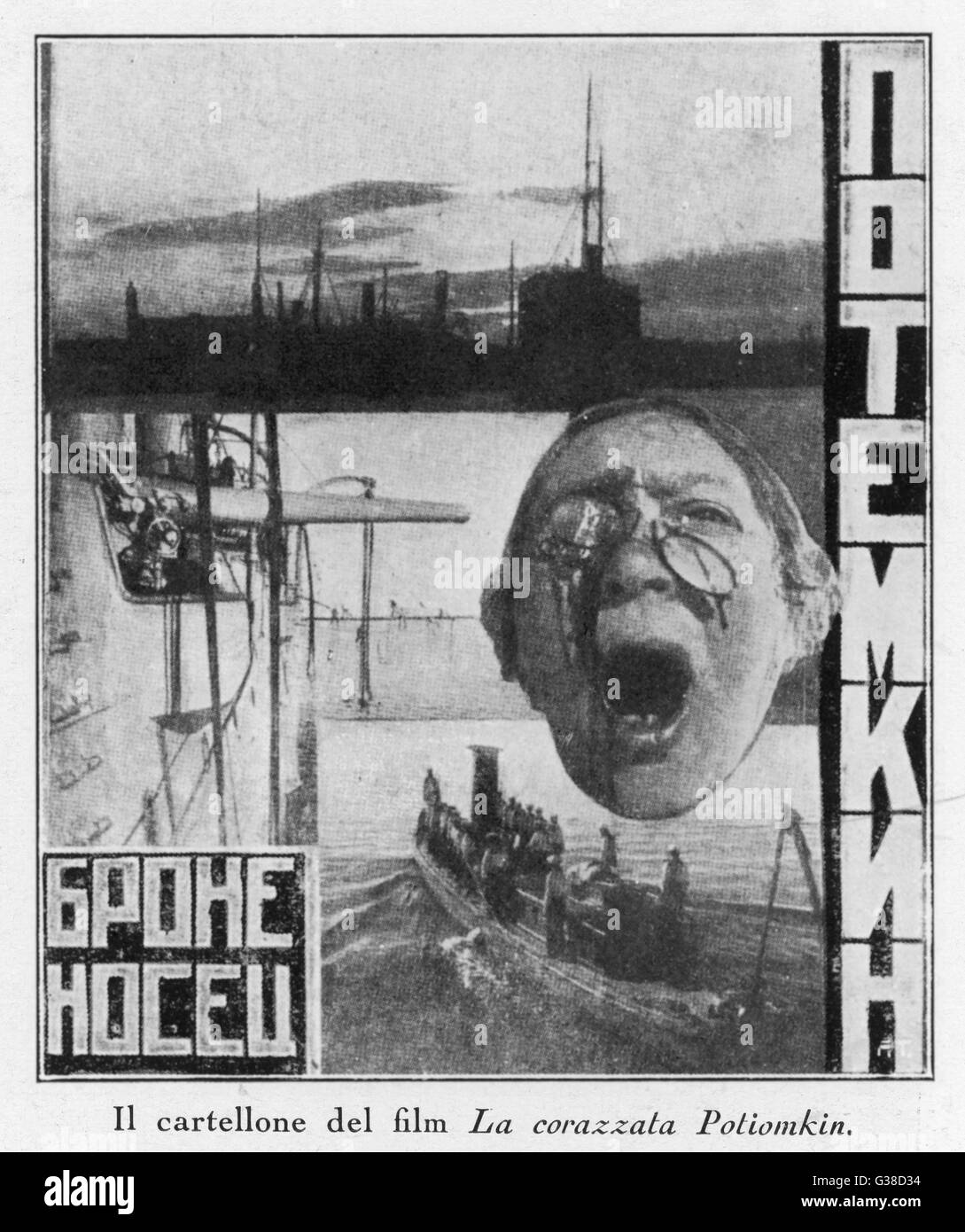 Battleship Potemkin Poster High Resolution Stock Photography and Images ...