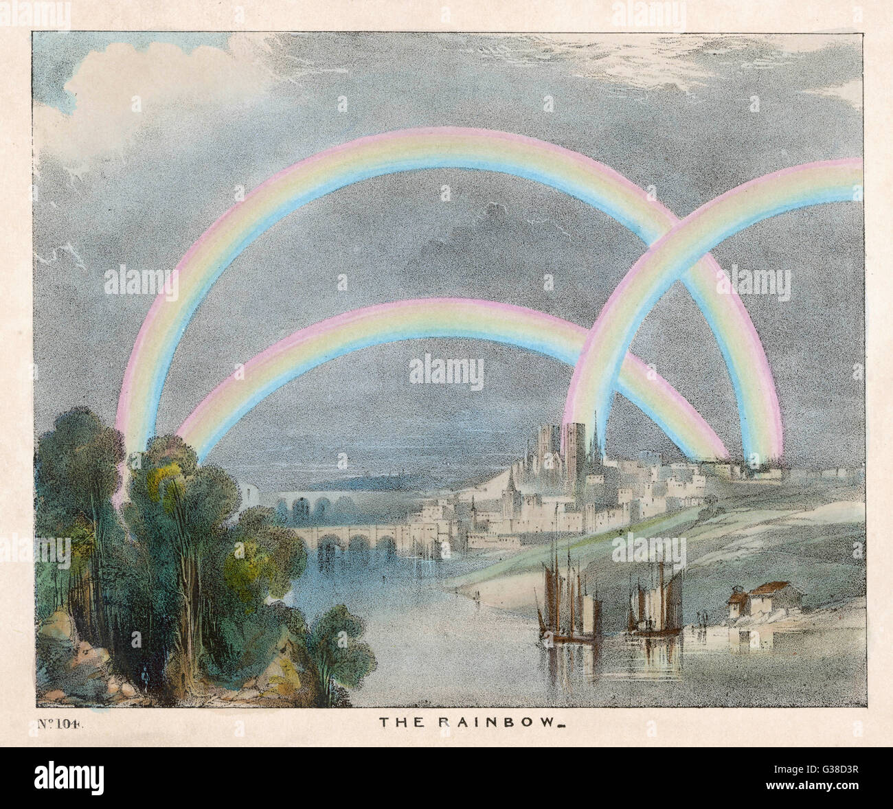 Three rainbows hi-res stock photography and images - Alamy