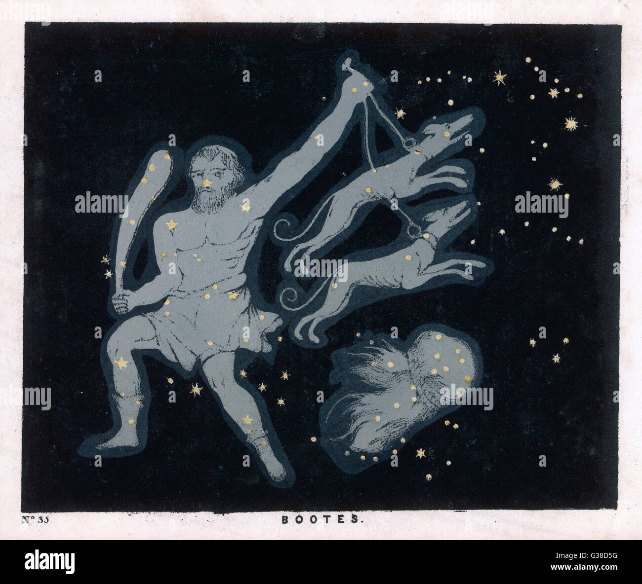 Bootes constellation hi-res stock photography and images - Alamy