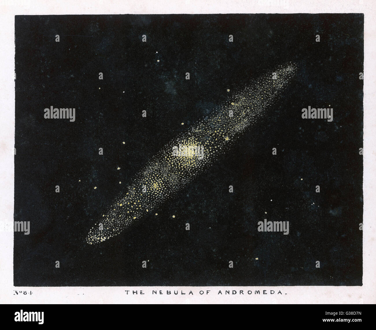 NEBULA IN ANDROMEDA Stock Photo - Alamy