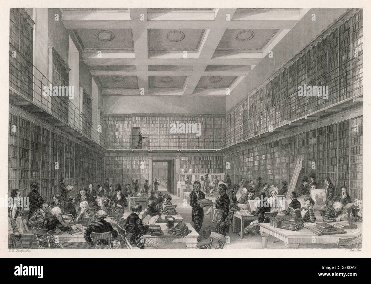 British Library Reading Room High Resolution Stock Photography and ...