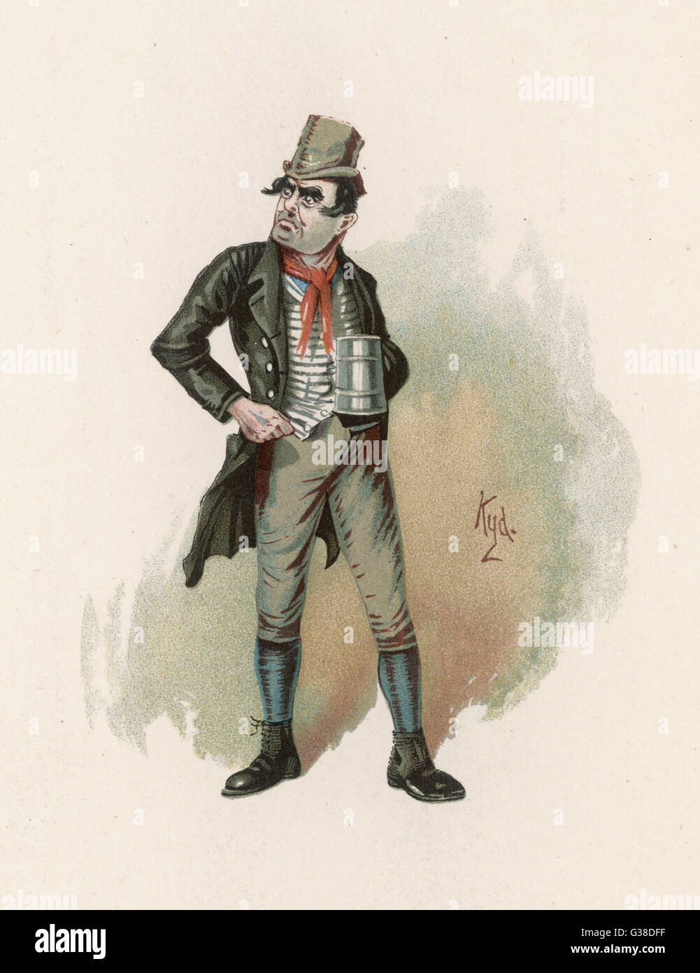 Oliver twist bill sykes dickens hi-res stock photography and images - Alamy