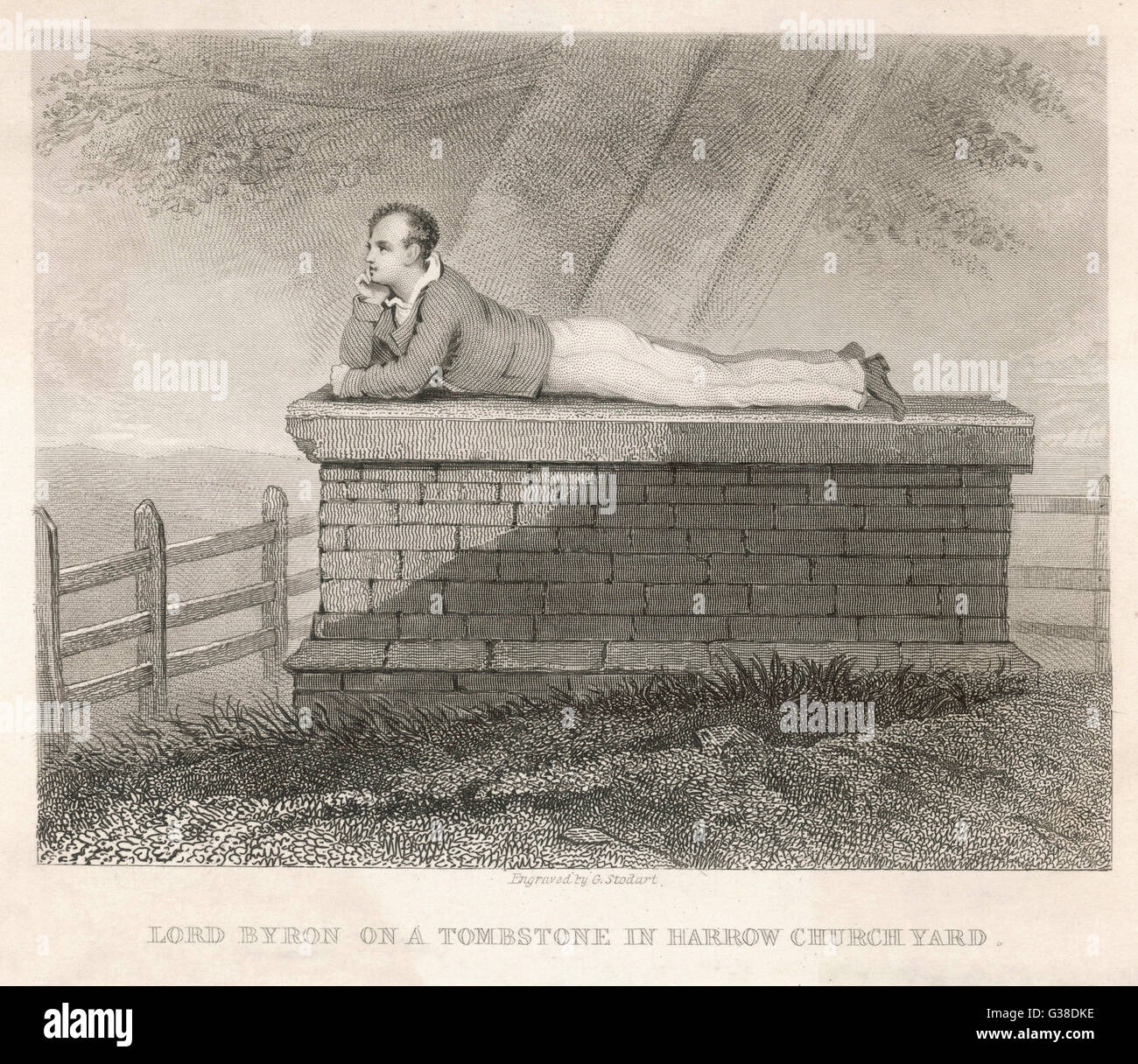 As a schoolboy at Harrow, his favourite haunt was the churchyard, where ...