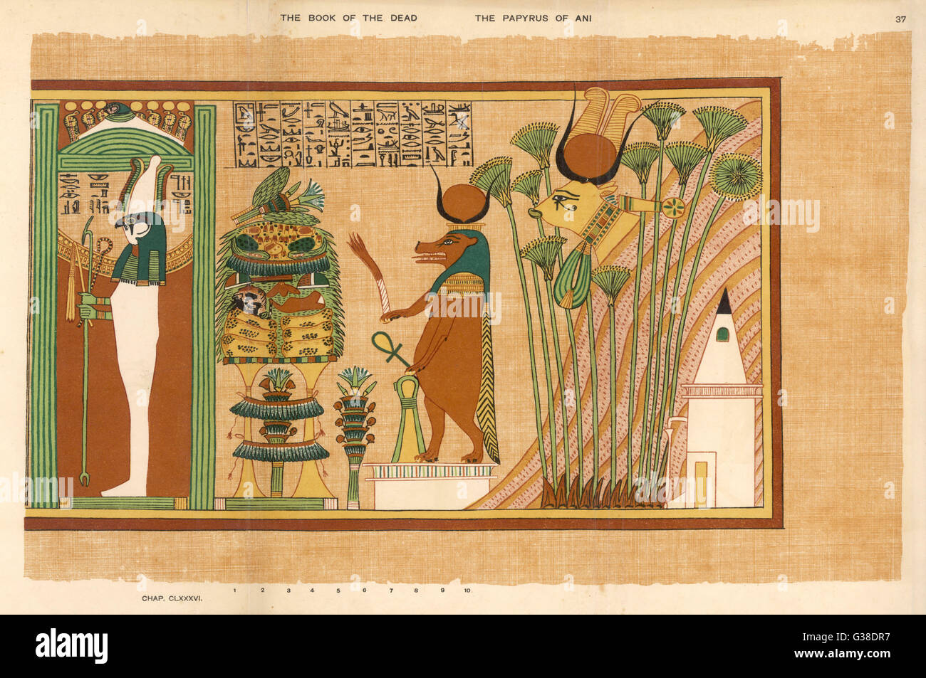Osiris, god of the underworld egypt hi-res stock photography and images ...