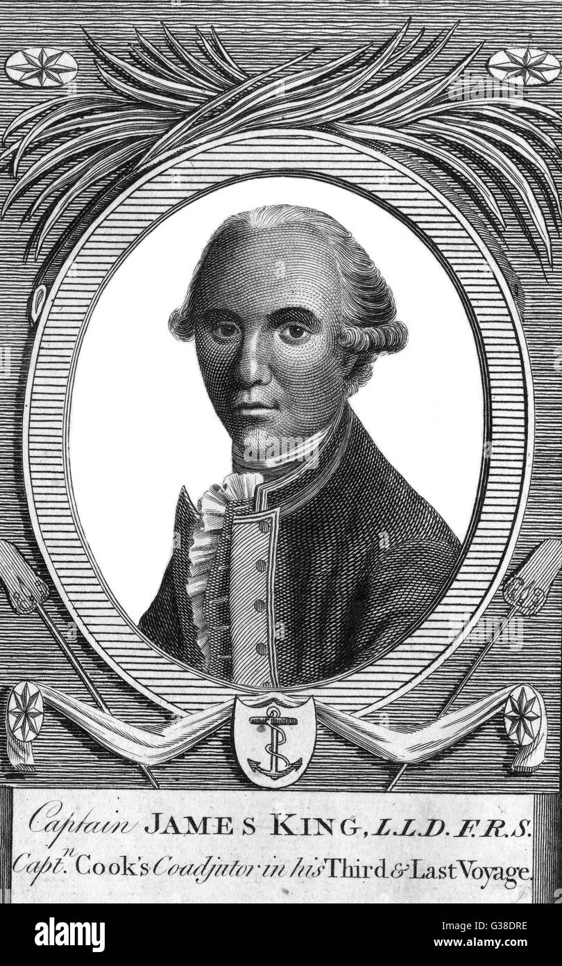 JAMES KING 1750-1784 Stock Photo - Alamy