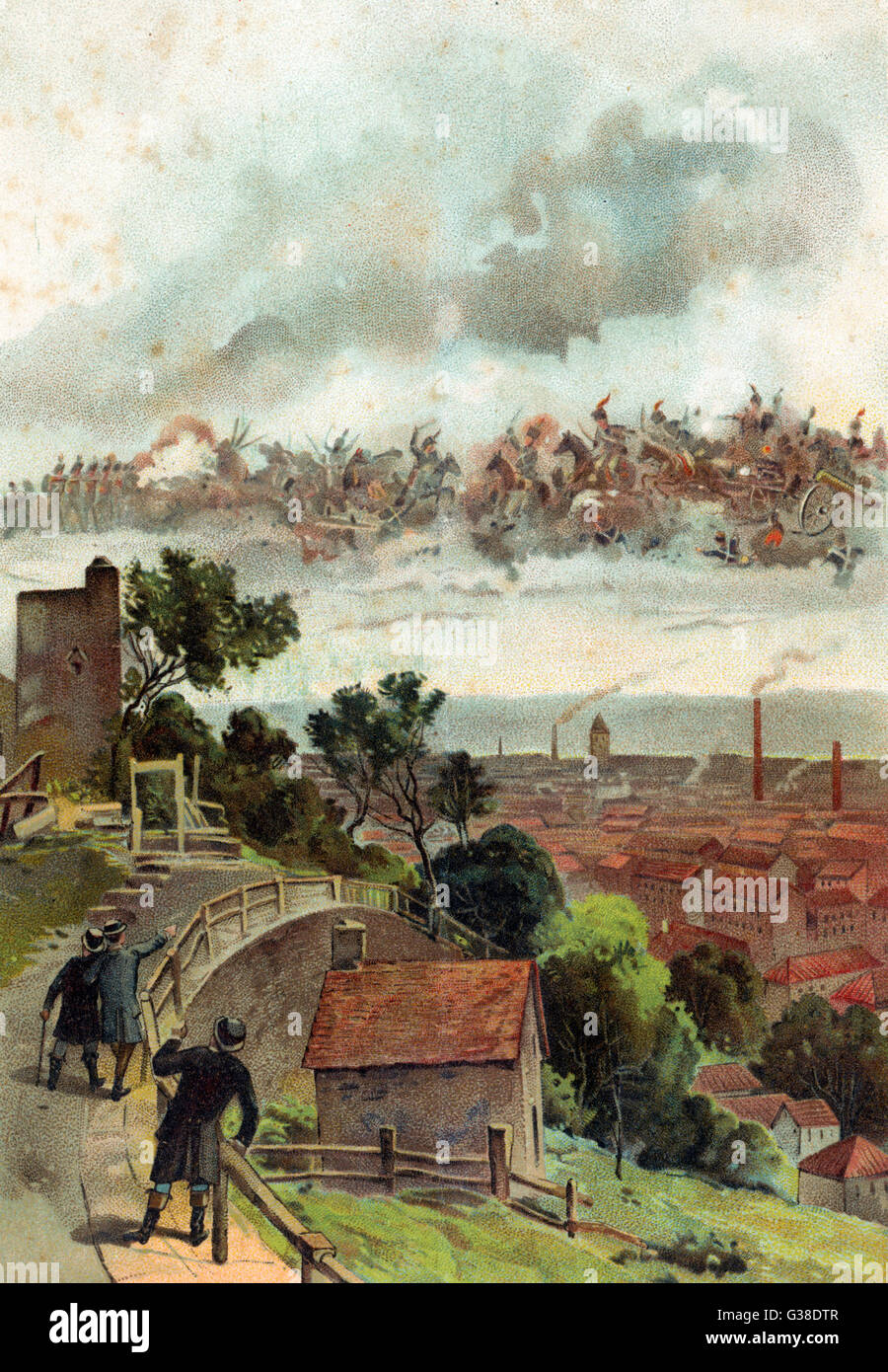 WATERLOO IN THE SKY Stock Photo - Alamy