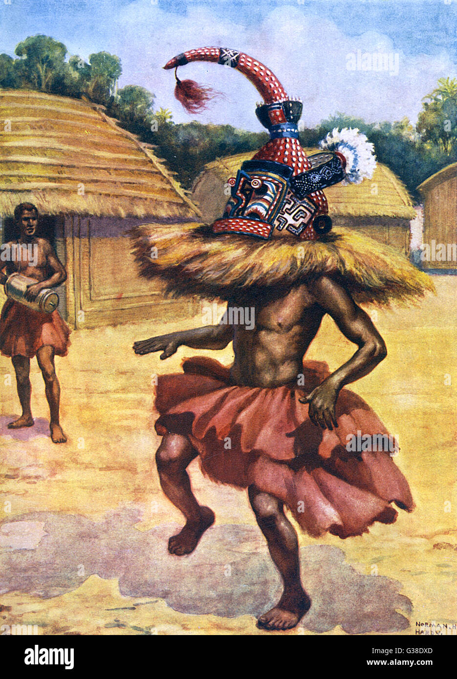 Tribe figure hi-res stock photography and images - Alamy