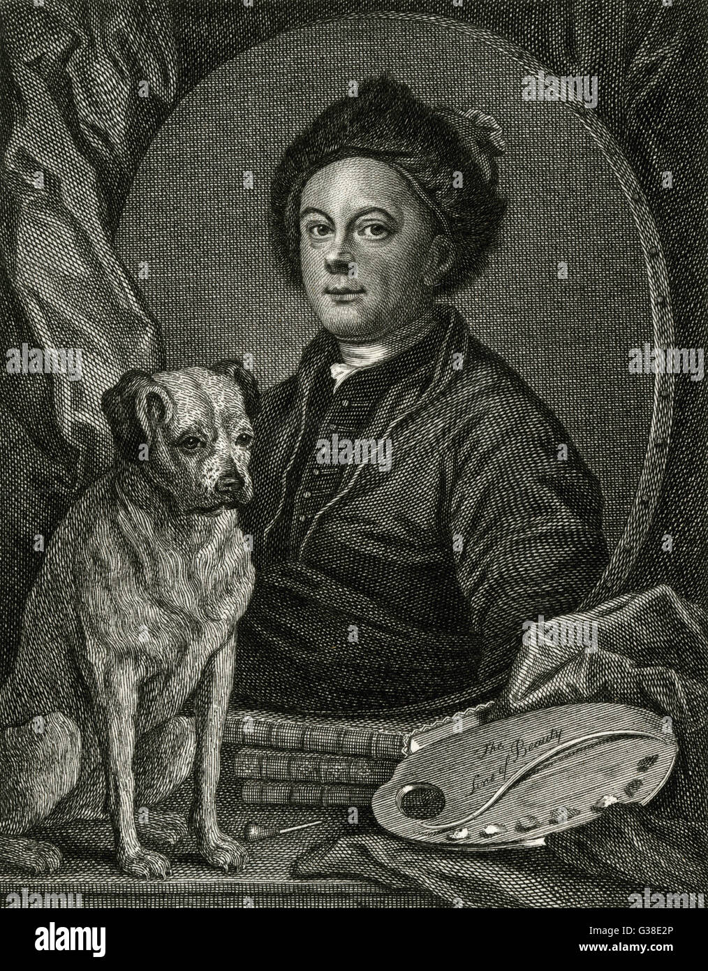 Hogarth dog hi-res stock photography and images - Alamy