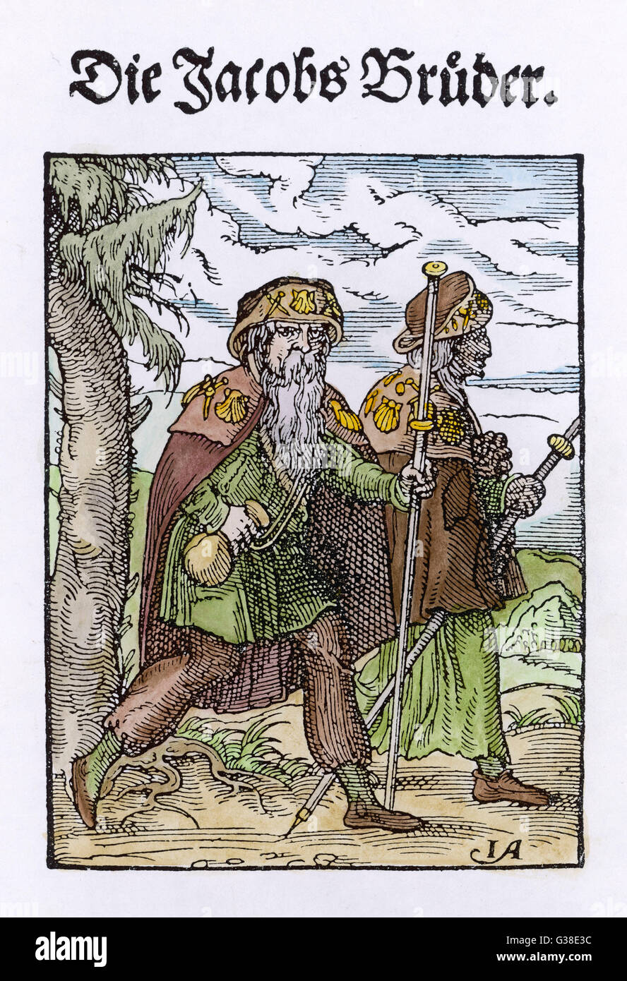 Two pilgrims hi-res stock photography and images - Alamy