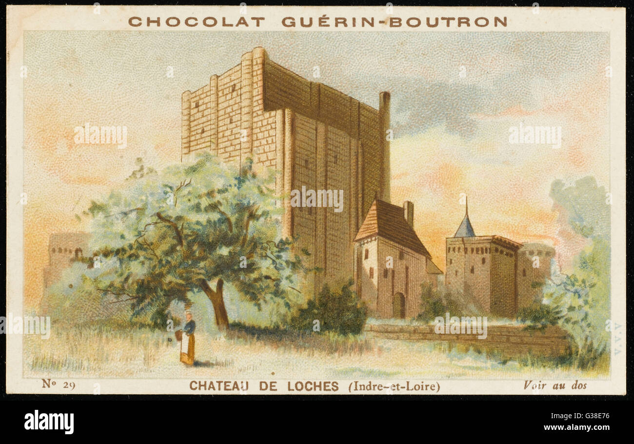Loches chateau france hi-res stock photography and images - Alamy