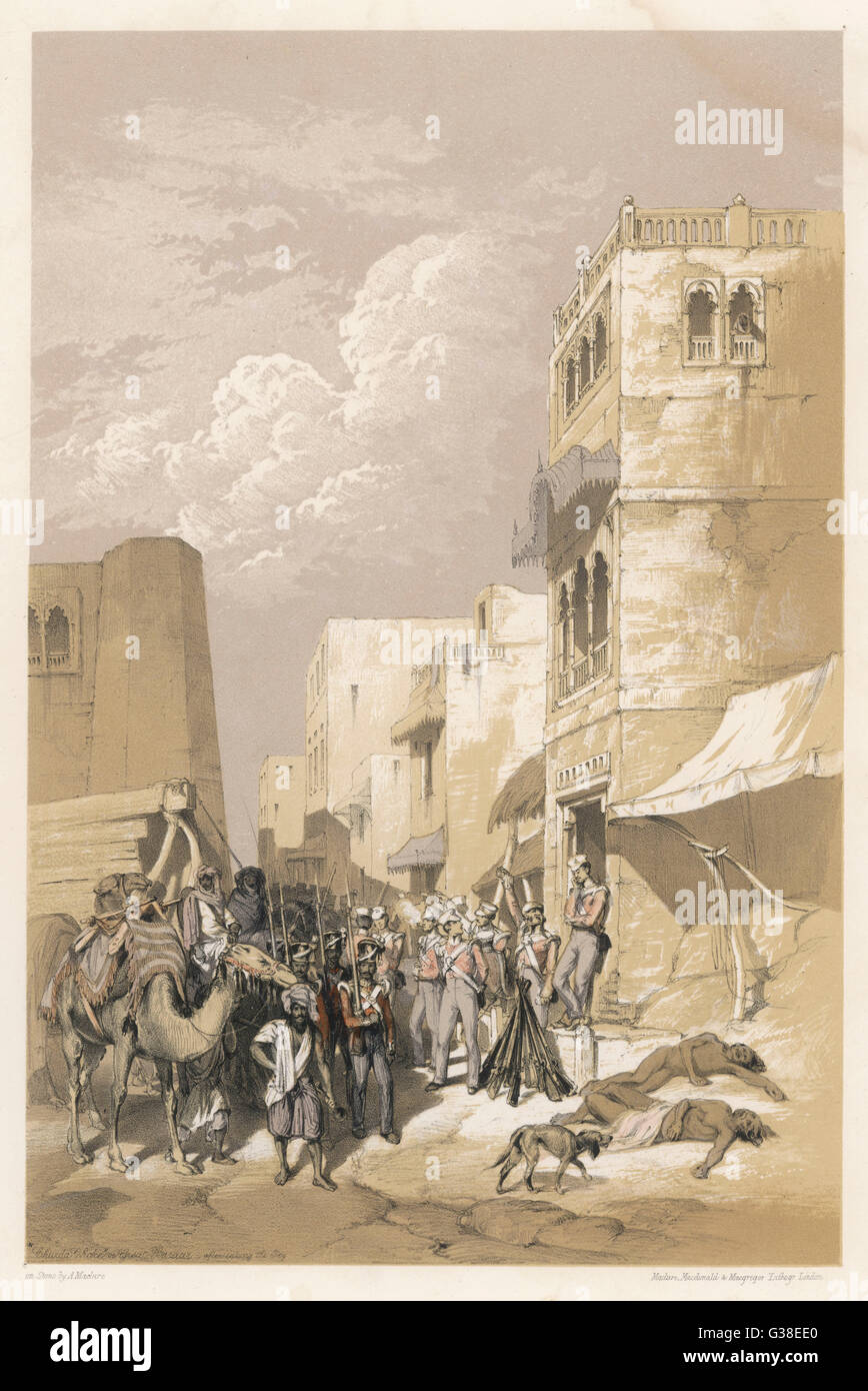 India sikh war multan hi-res stock photography and images - Alamy