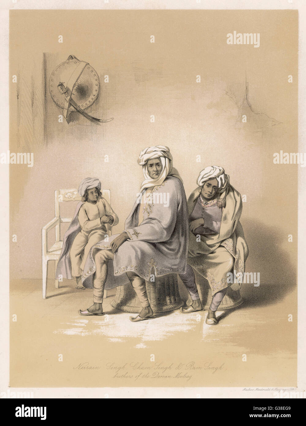 India sikh war multan hi-res stock photography and images - Alamy