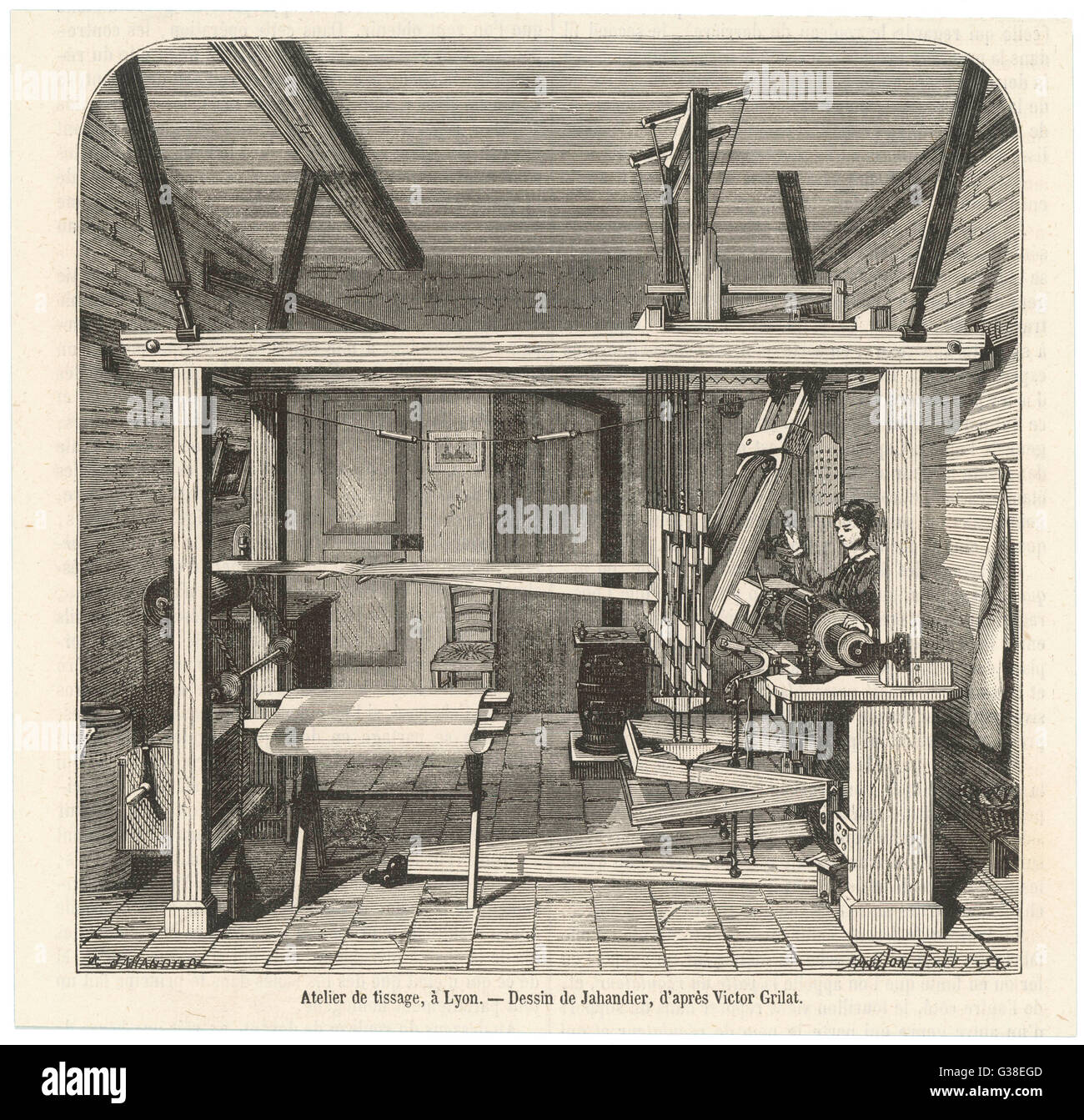 Lyon silk hi-res stock photography and images - Alamy