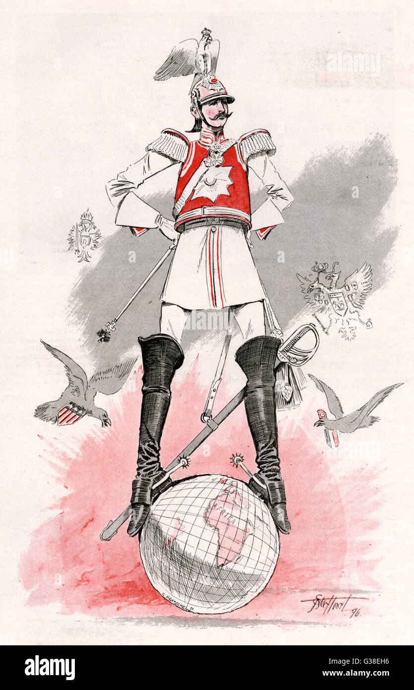 Cartoon of wilhelm ii hi-res stock photography and images - Alamy