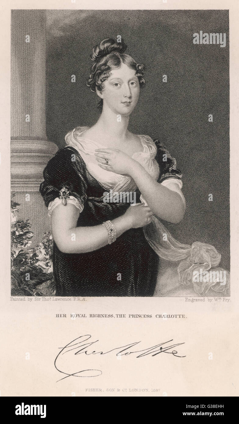 Princess charlotte of wales hi-res stock photography and images - Alamy