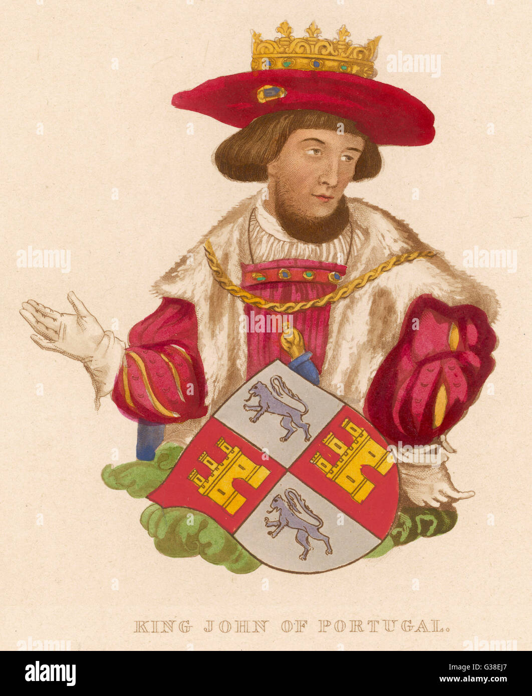 King John of Portugal Stock Photo - Alamy