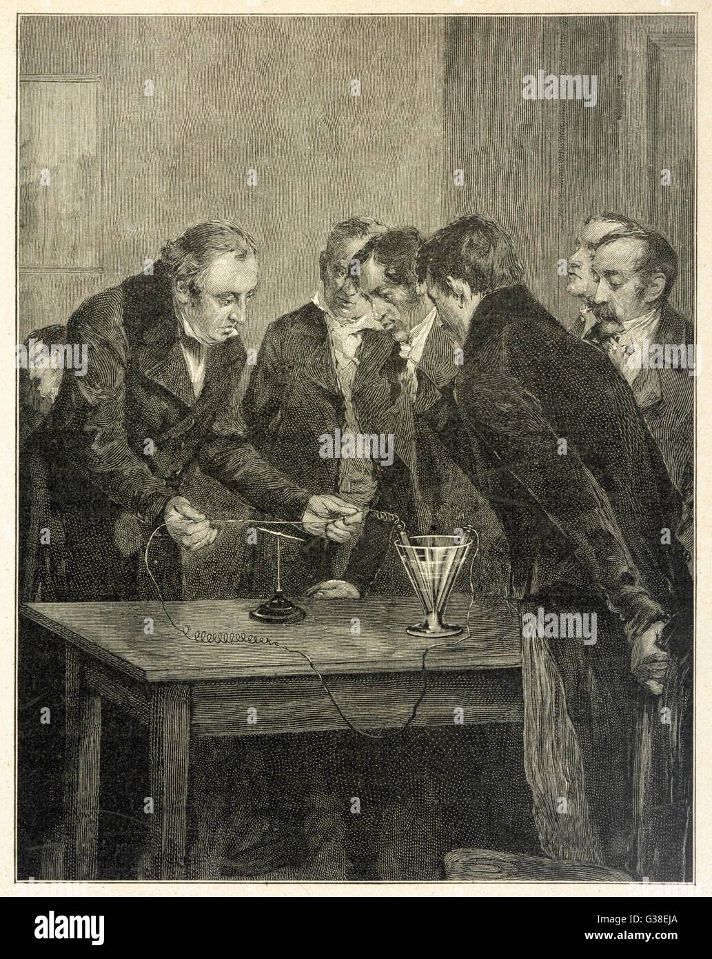 Oersted experiment hi-res stock photography and images - Alamy