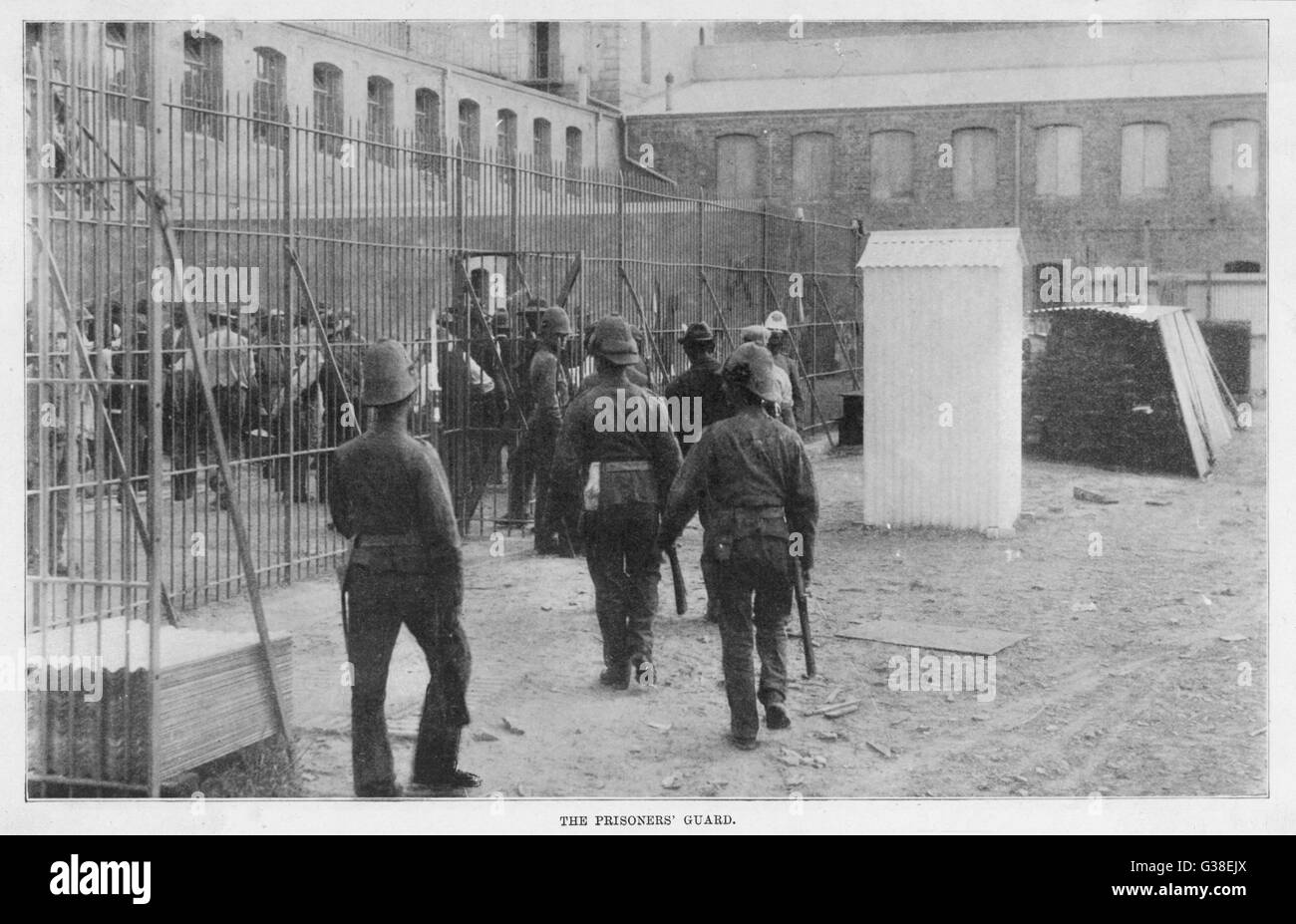 Boer prisoners Black and White Stock Photos & Images - Alamy