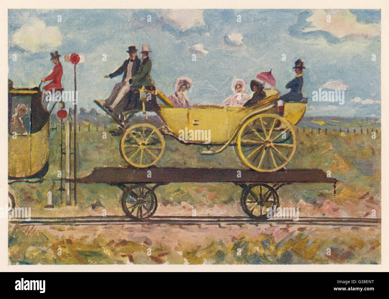 Carriage by rail hi-res stock photography and images - Alamy